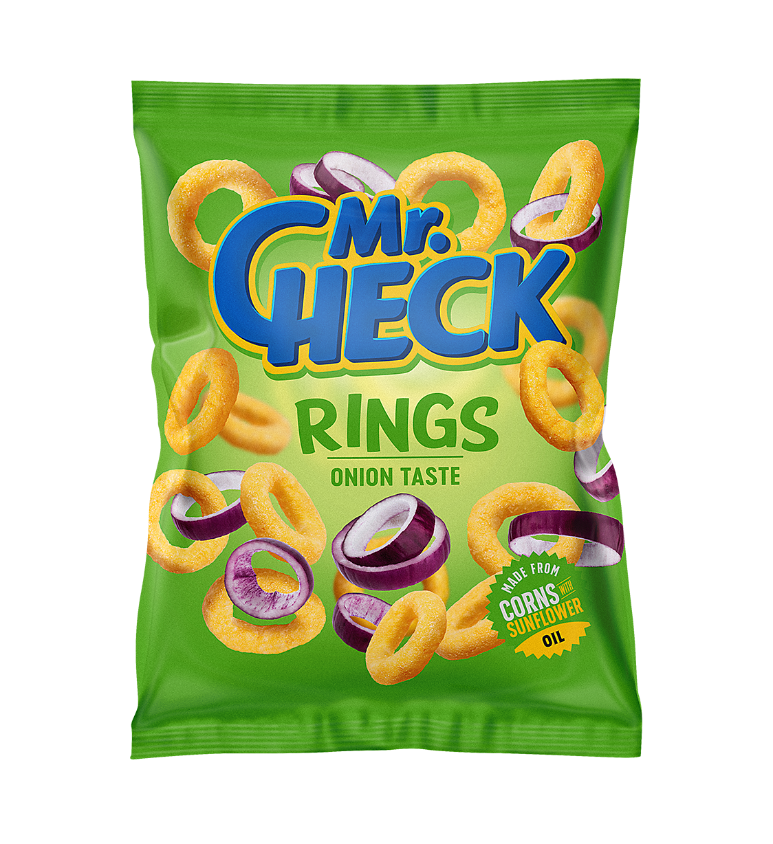 Ringer med løk smak Mr.Check,150g - Snacks - MatMarket