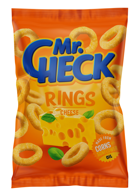 Ringer med ost smak Mr.Check 150g - Snacks - MatMarket
